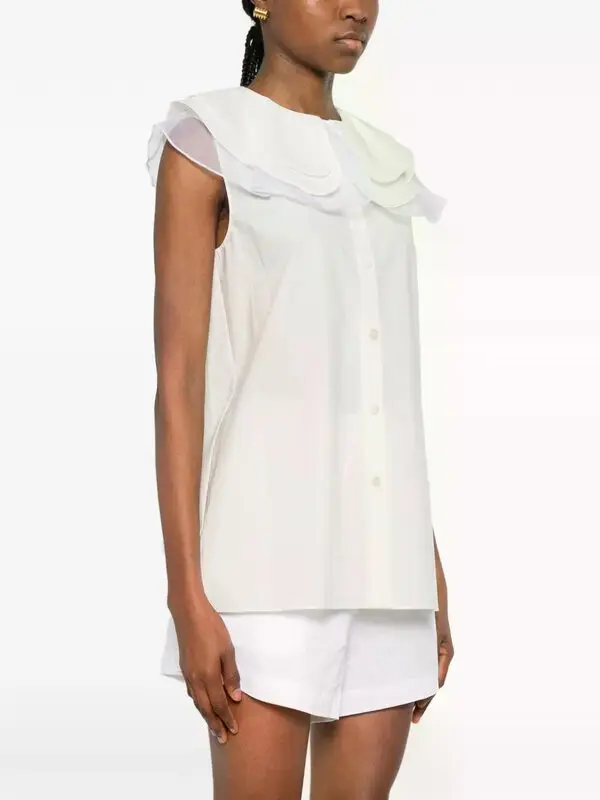 CURIEL Ruffled Collar Blouse
