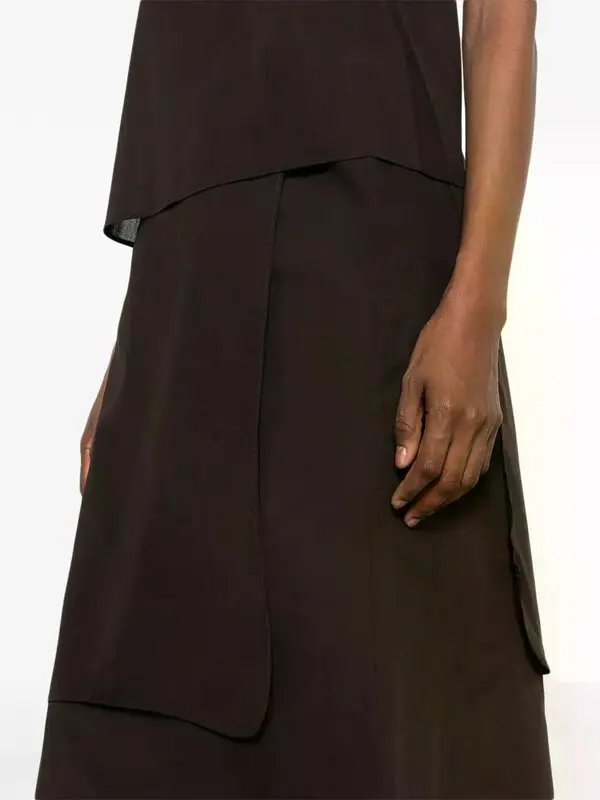 VIKTORIA CHAN Sataya Draped Skirt And Top Set
