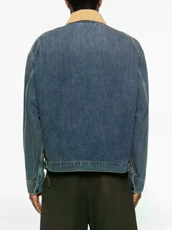 Carhartt Work In Progress Denim Work Jacket - Blue