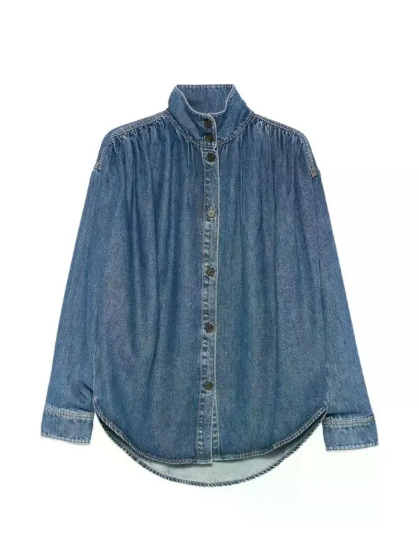 IRO PARIS Julie High-neck Denim Jacket