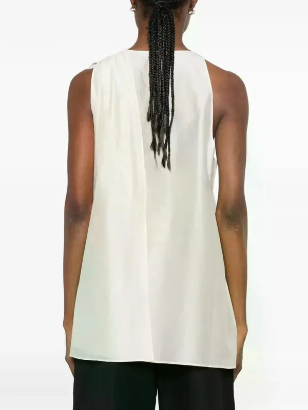 VIKTORIA CHAN Cilla Draped Sleeveless Top
