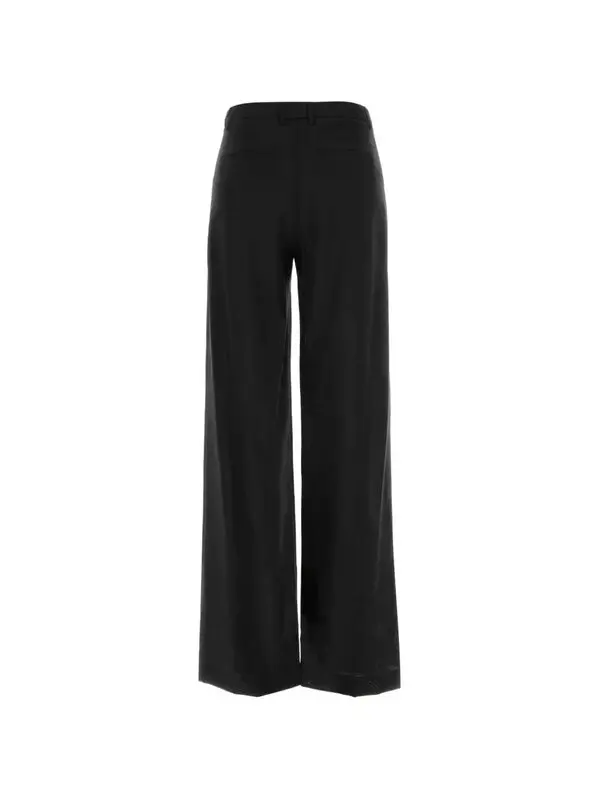 PT TORINO Renee Palazzo Trousers - Black