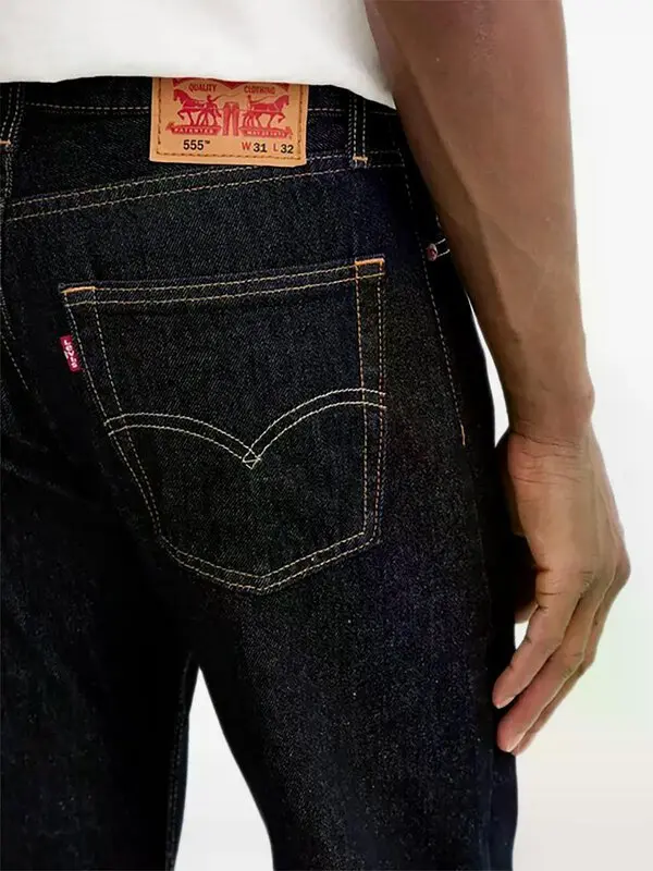 LEVI'S 555 Straight-leg Jeans - Blue