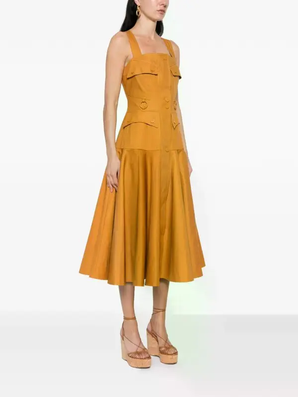 Zimmermann Pocket Utility Midi Dress