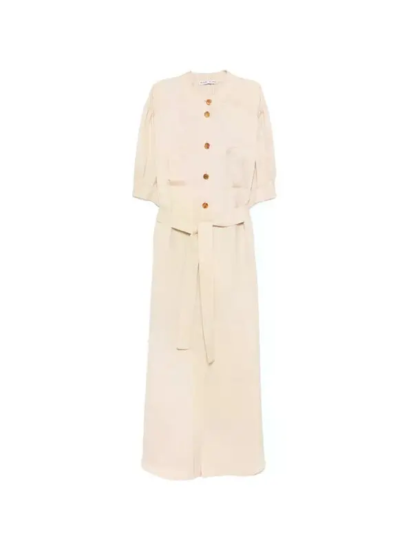 BLAZÉ MILANO Donzi Berber Belted Midi Dress