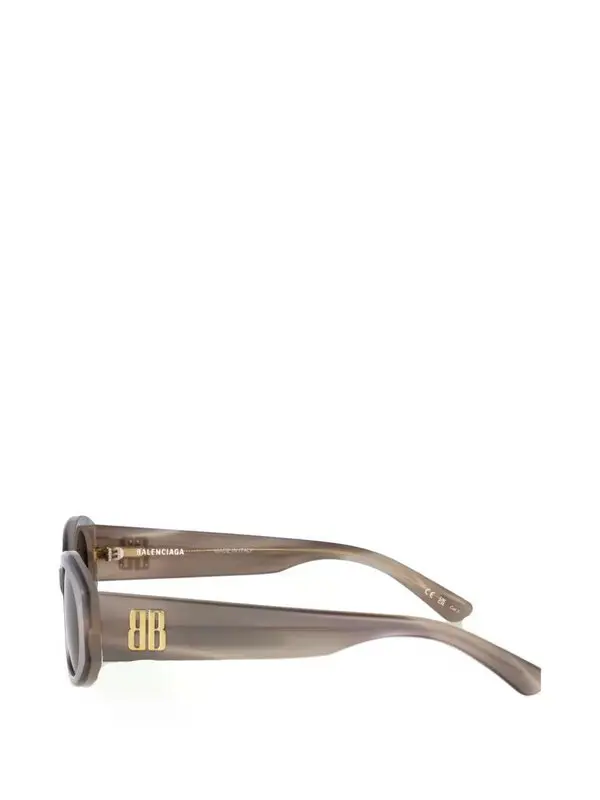 Balenciaga Oval Frame Sunglasses