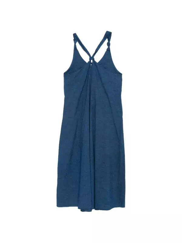Dkny Knotted-strap Midi Dress