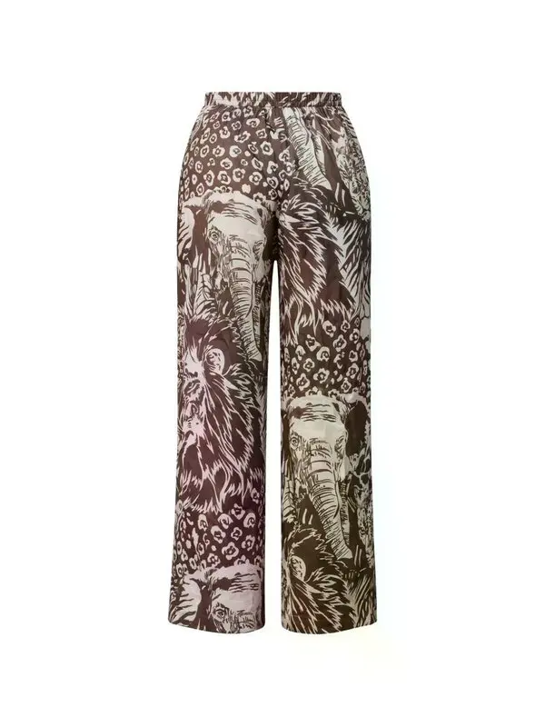KAOS Animal Print Trousers