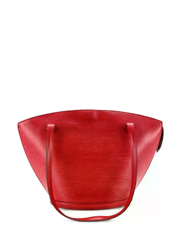 LOUIS VUITTON Saint Jacques Handbag Epi Leather Pm Shoulder Bag - Red