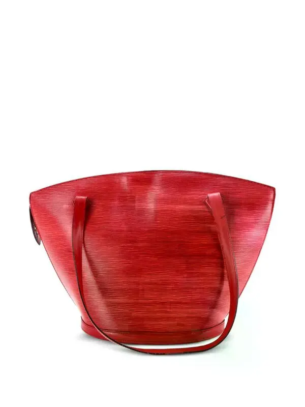 LOUIS VUITTON Saint Jacques Handbag Epi Leather Pm Shoulder Bag - Red