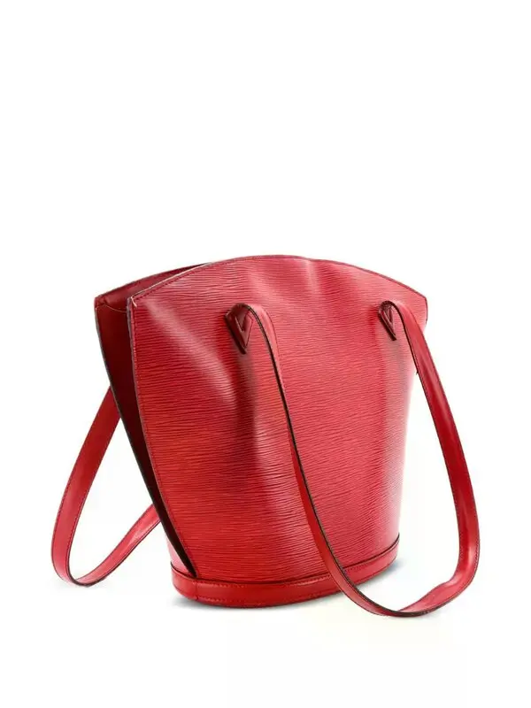 LOUIS VUITTON Saint Jacques Handbag Epi Leather Pm Shoulder Bag - Red