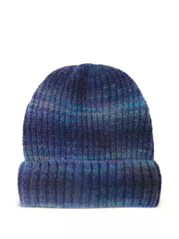 Xirena Striped Beanie Hat - Blue