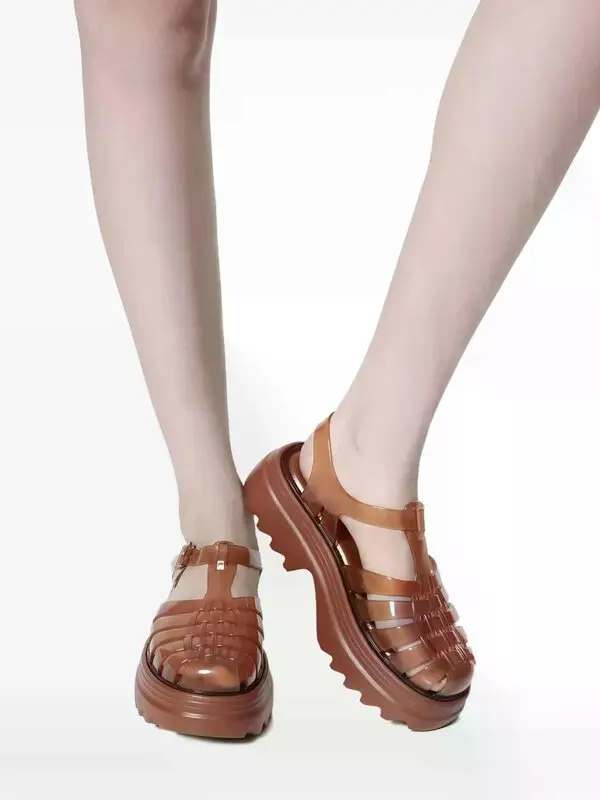 Melissa Possession Platform Ii Sandals - Brown