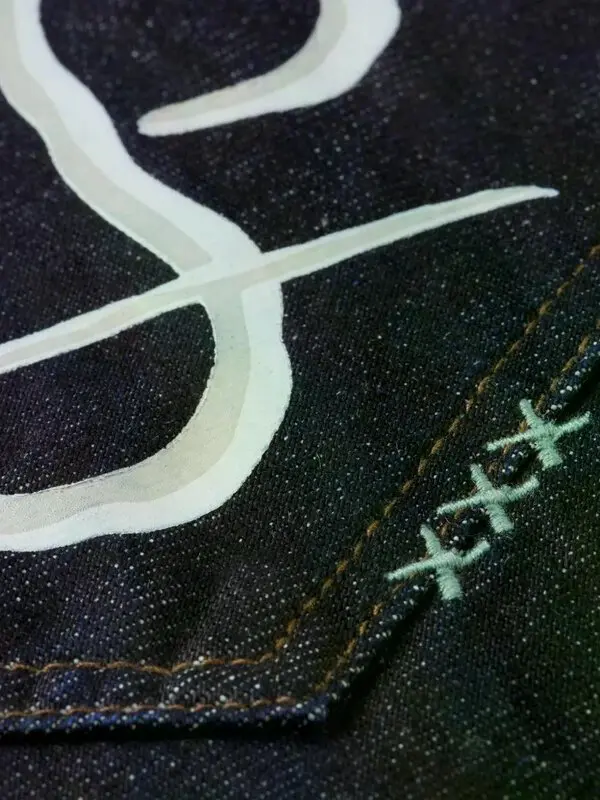 Scotch & Soda Floral Embroidered Jeans