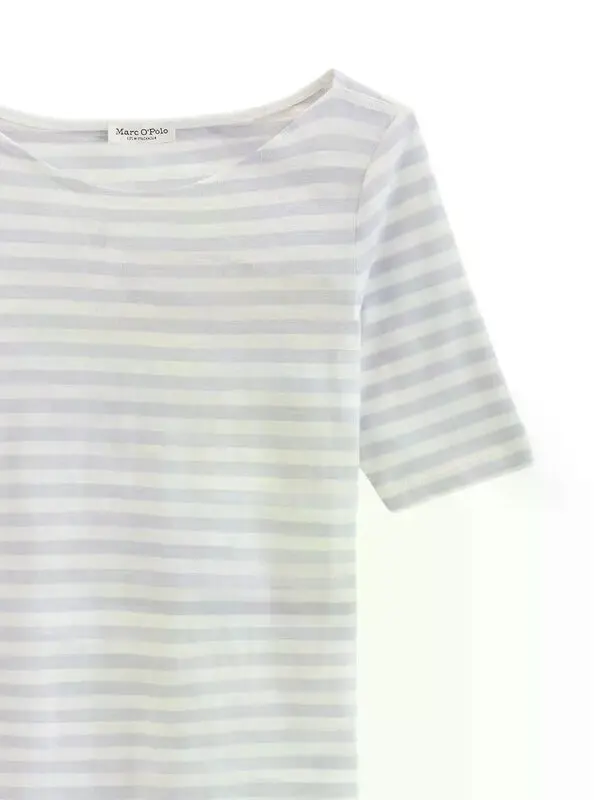 Marc O'polo Striped Short-sleeve T-shirt - Purple