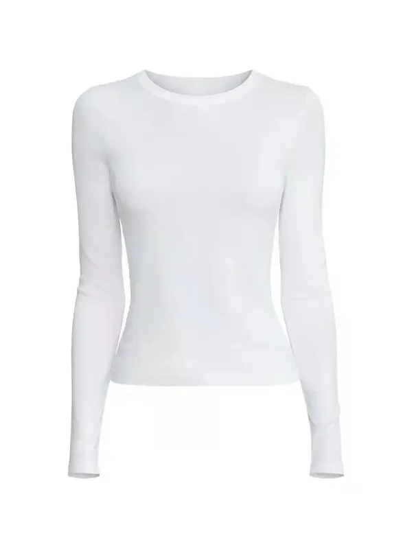 Enza Costa Supima Cotton Long Sleeve T-shirt