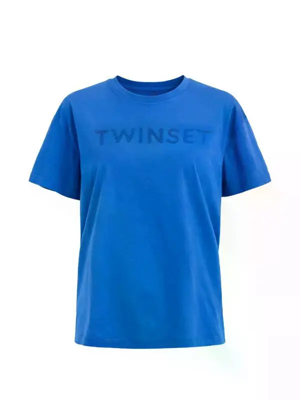 TWINSET Crew Neck T-shirt - Blue