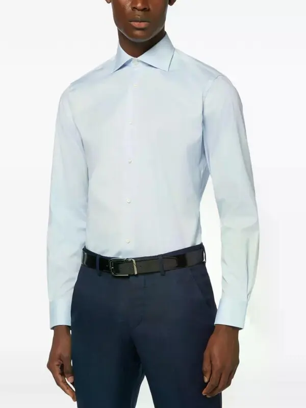 Boggi Milano Pointed-collar Shirt