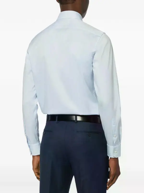 Boggi Milano Pointed-collar Shirt