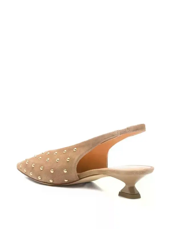 THE SELLER Studded Slingback Pumps