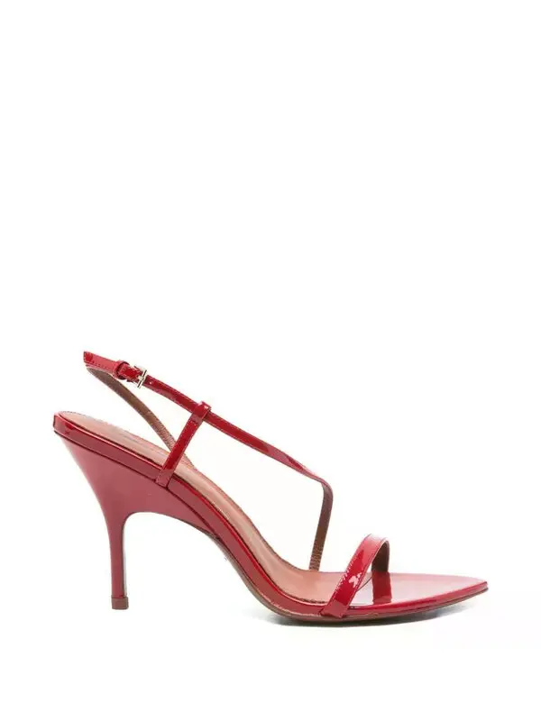 Lola Cruz Francesca Slingback Sandals - Red