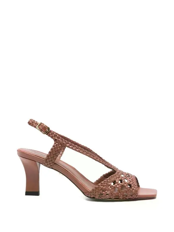 Lola Cruz Tabata Braided-strap Sandals - Brown