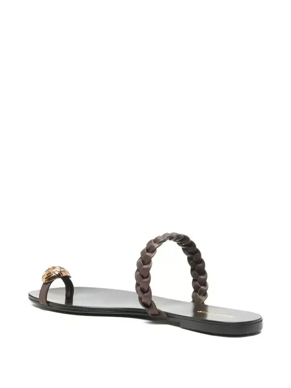 Lola Cruz Mona Embellished Flat Sandals