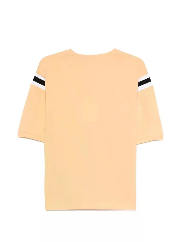Baum Und Pferdgarten Number Print Striped T-shirt
