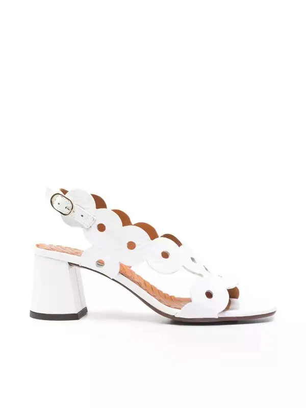 Chie Mihara Cutout Sandals - White