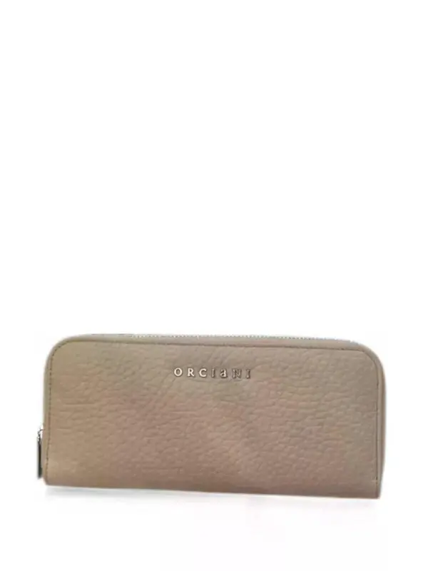 Orciani Zip-arond Leather Wallet