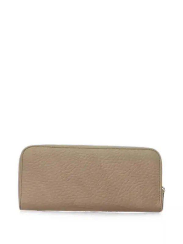 Orciani Zip-arond Leather Wallet