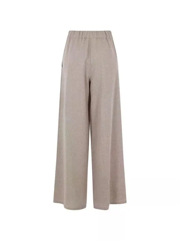 Dusan Herringbone-pattern Trousers