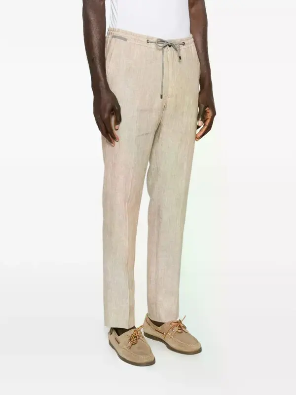 Corneliani Drawstring Trousers - Neutrals