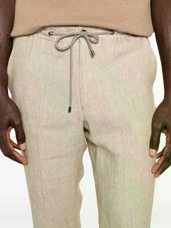 Corneliani Drawstring Trousers - Neutrals