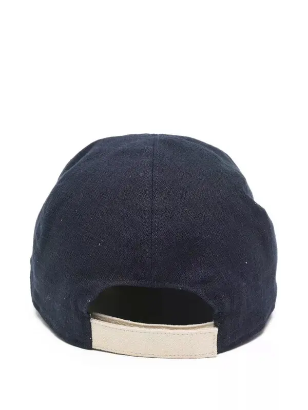 Eleventy Curved-peak Cap - Blue