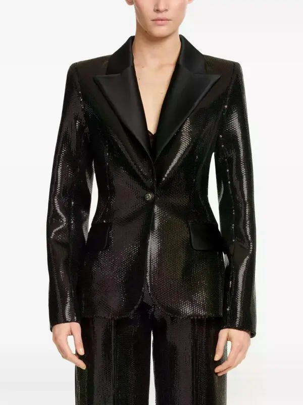 Elie Saab Sequin-embellished Blazer
