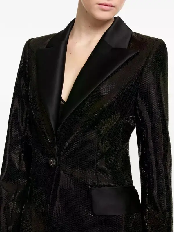 Elie Saab Sequin-embellished Blazer