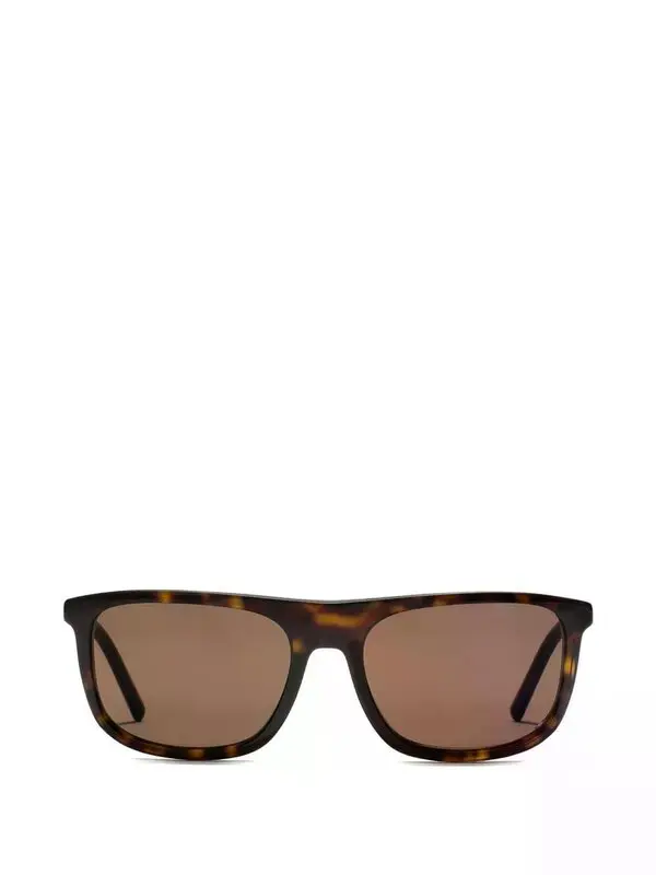 Dolce & Gabbana Rectangle Frame Sunglasses - Brown