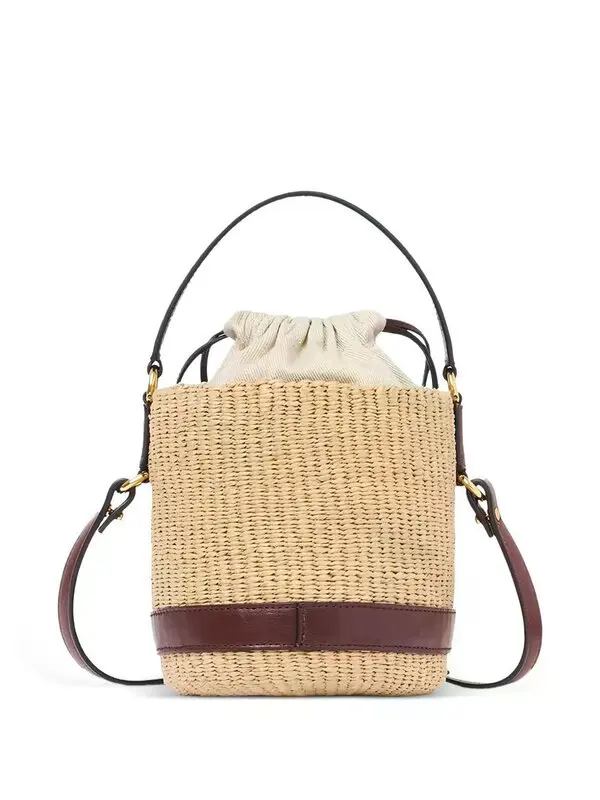Chloé Embellished Bucket Bag - Neutrals