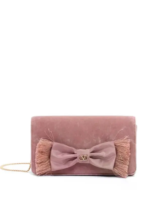 Valentino Garavani Vlogo Signature Clutch Bag - Pink