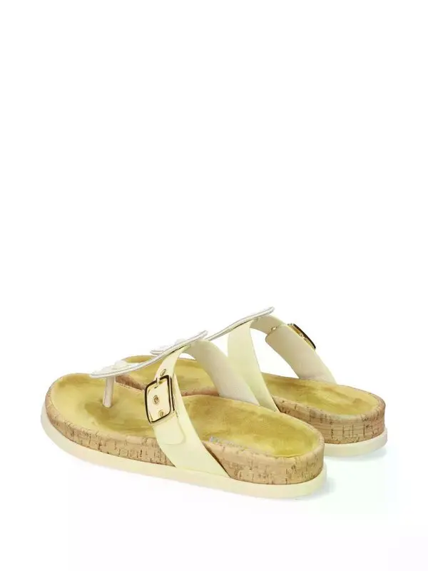 Premiata Buckle Flat Sandals - Neutrals