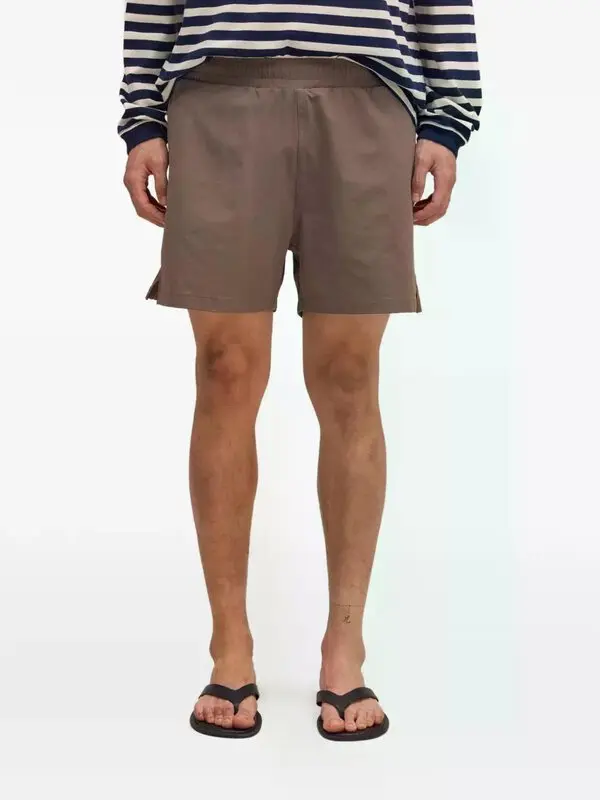 Nn07 Embroidered Elasticated Shorts