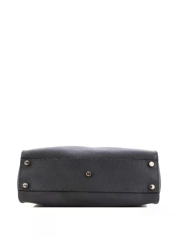 Fendi Selleria Peekaboo Rigid Leather Satchel