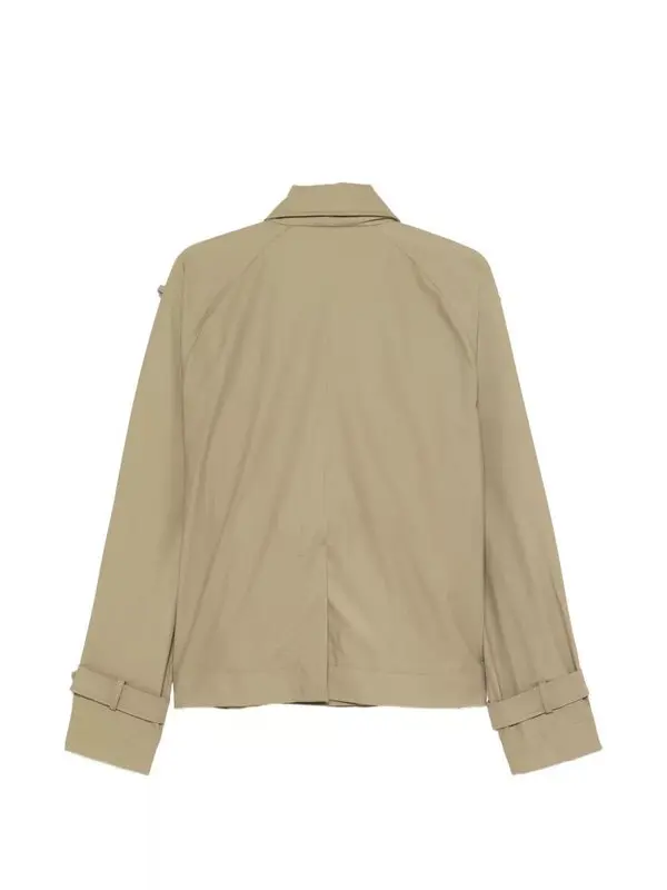 Rains Double-breasted Jacket With Epaulettes