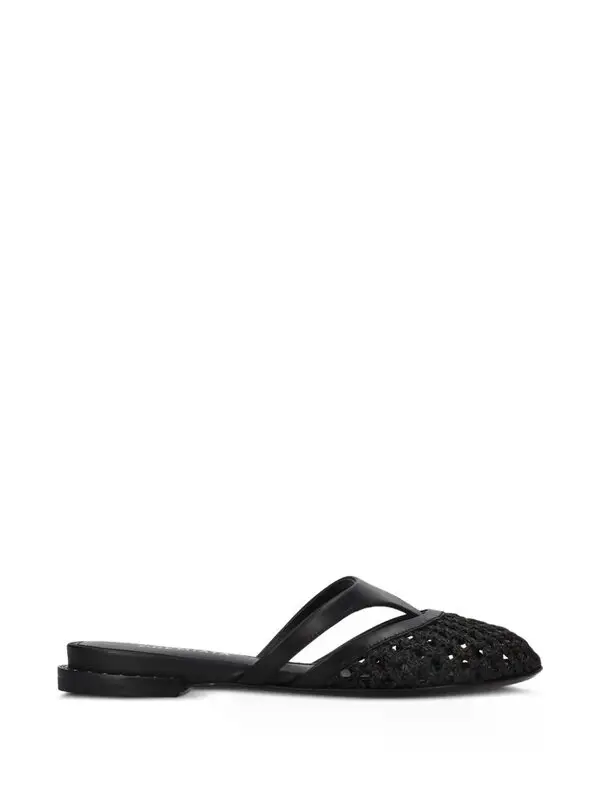 Premiata Woven Studded Flat Mules