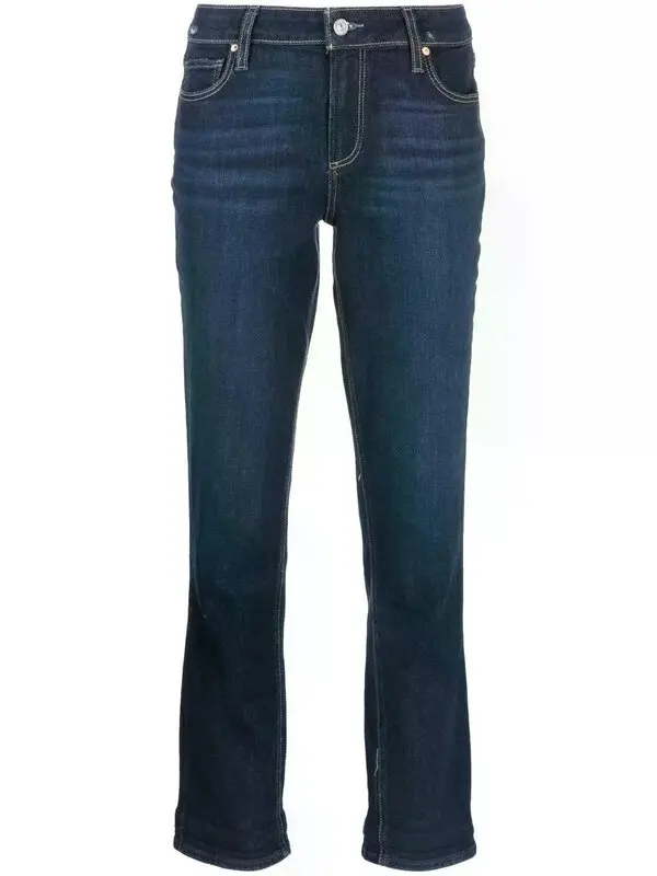 Paige Brigitte Cropped Jeans - Blue