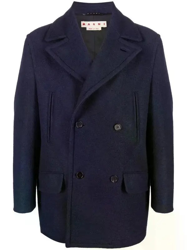 Marni Double-breasted Wool Coat