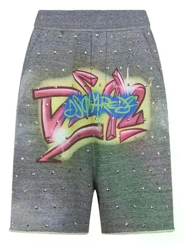 Dsquared2 Rebel Tags" Shorts