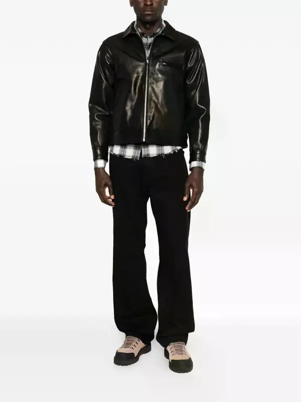 NEIGHBORHOOD Leather Sports Jacket