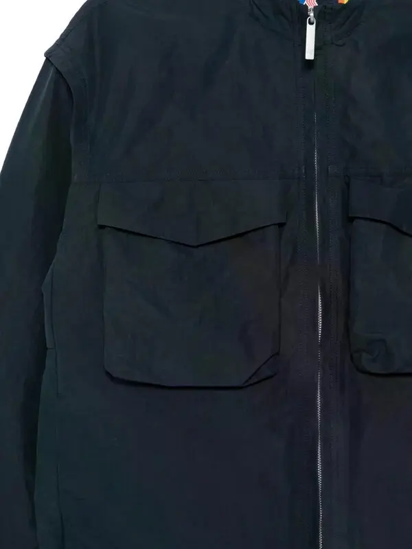 K-WAY Flap-pocket Zip-up Jacket - Blue
